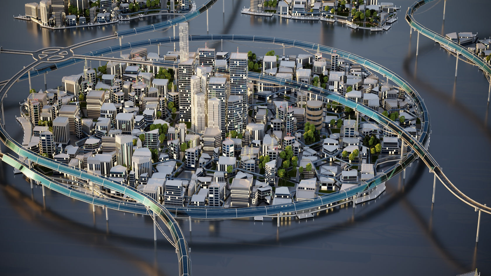 Cityscape 5003 3D model – WireCASE