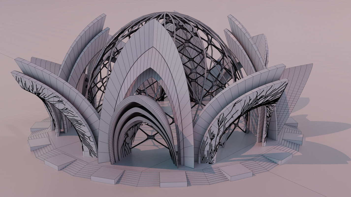 Futuristic Building 702 – WireCASE